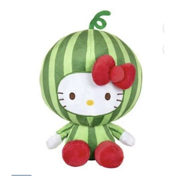 Sanrio | Toys | Hello Kitty Watermelon Plush 8 Sanrio Fiesta Summer ...